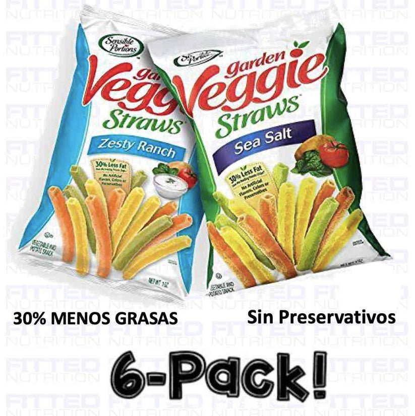 FNS12- Veggie Straws Snacks - 6pack – Fitted Nutrition